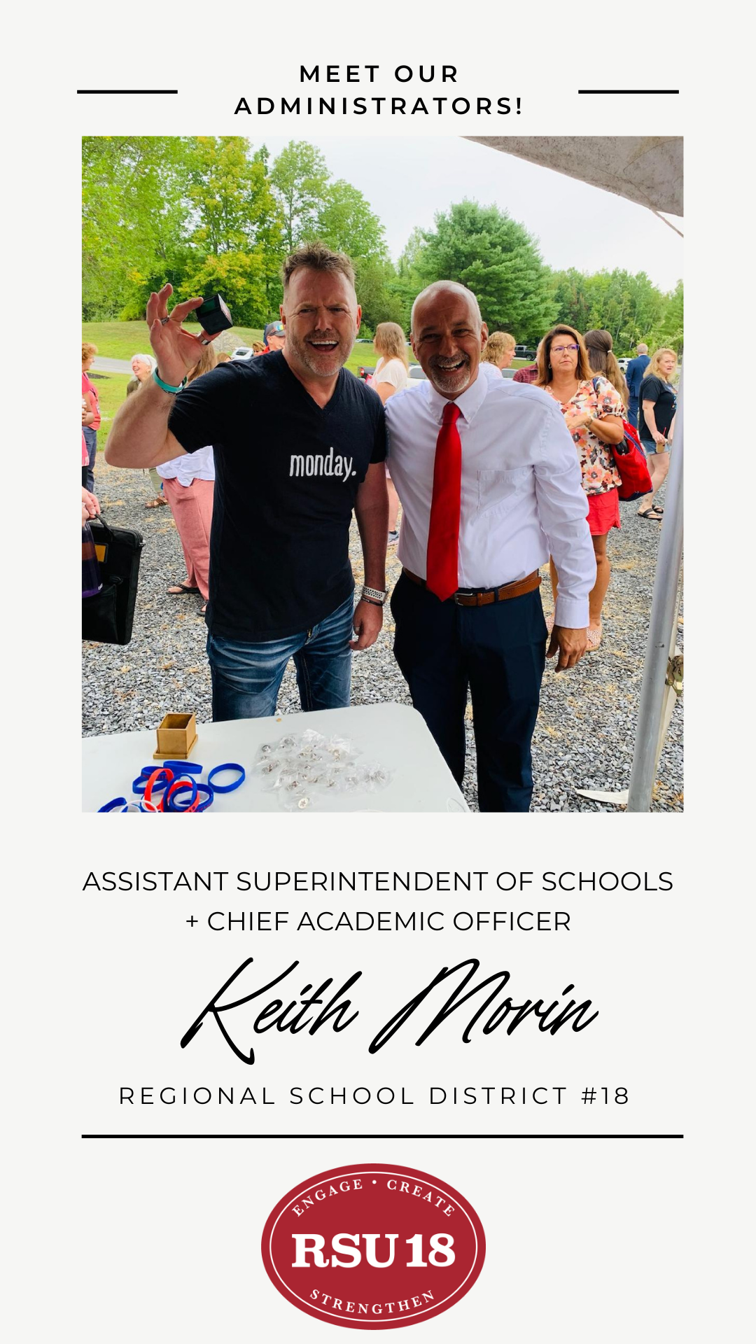 Meet Keith Morin, Assistant Superintendent of Schools and Chief ...