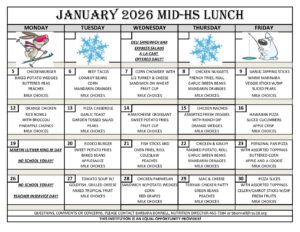 JAN 2026 MID-HS LUNCH - RSU 18 District
